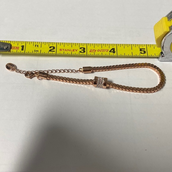 Jewelry | 18k Rgp Rolled Gold Plate Marked Bracelet Rose Colored ...